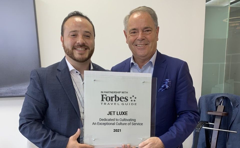 Jet Luxe partners with Forbes Travel Guide on service standards ...