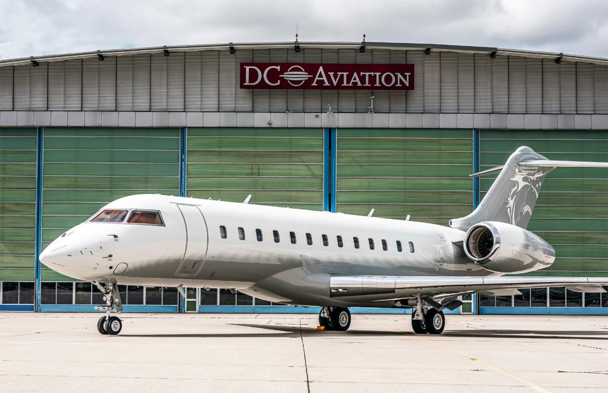 DC Aviation completes 10-year check on Global 5000 | Business Airport ...