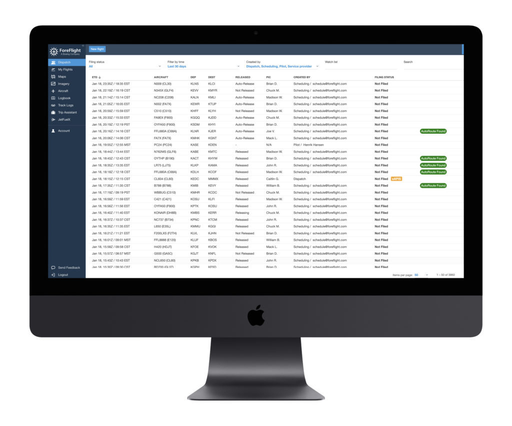 Software to help trip planning and flight support | Business Airport ...