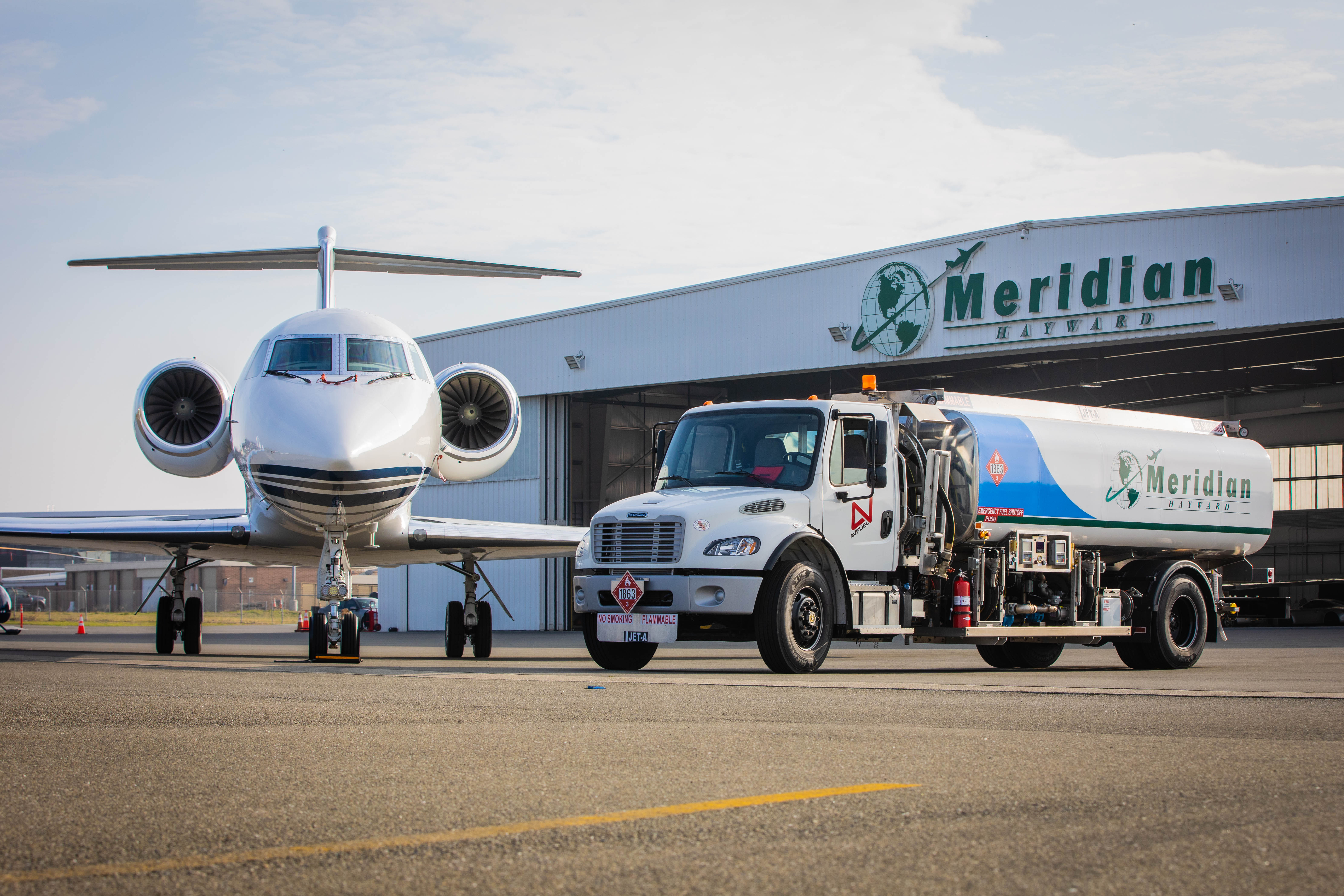 Avfuel welcomes Meridian Hayward to FBO Network | Business Airport ...
