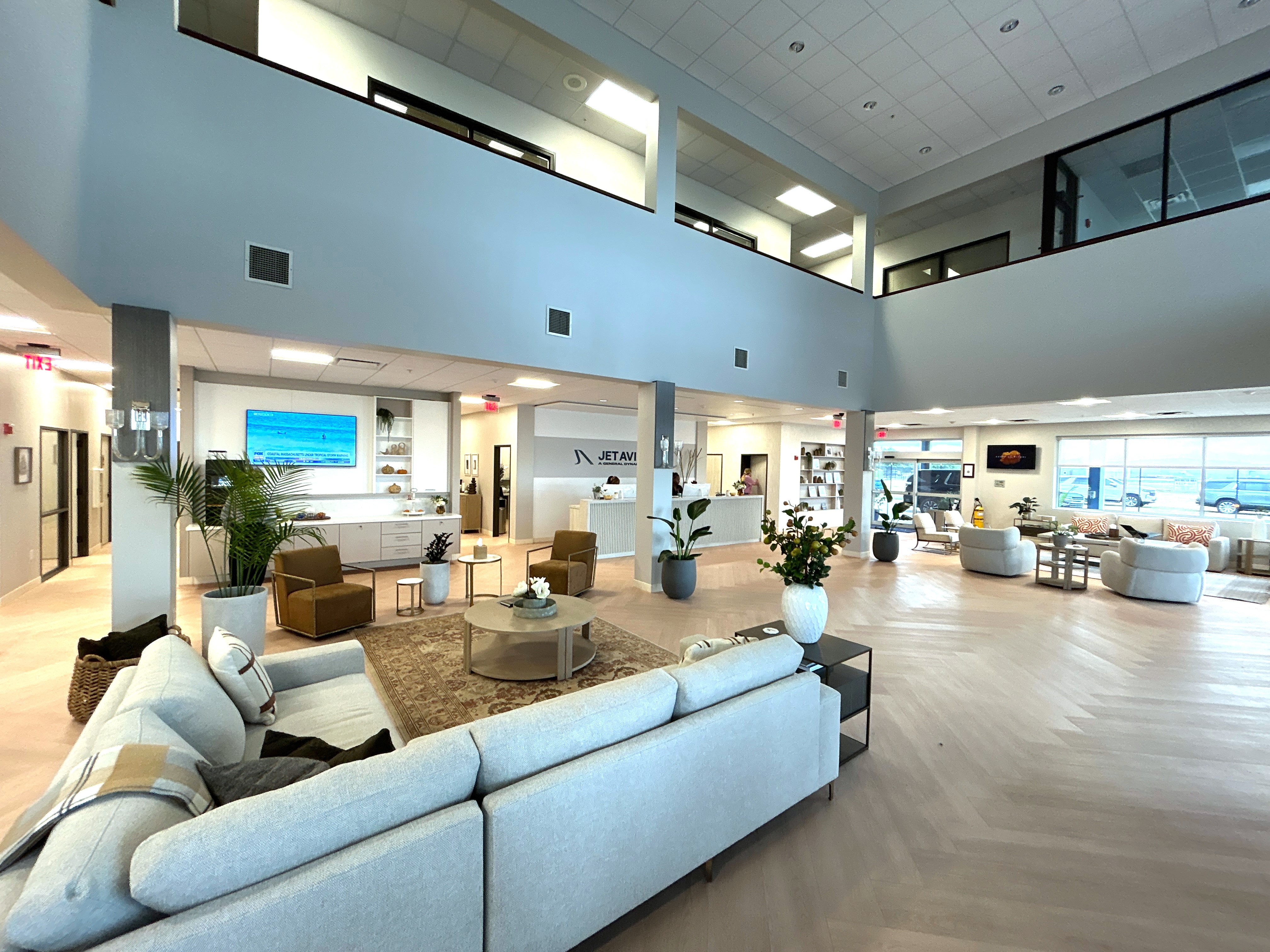 Jet Aviation completes renovation of lobby at its FBO in Houston ...
