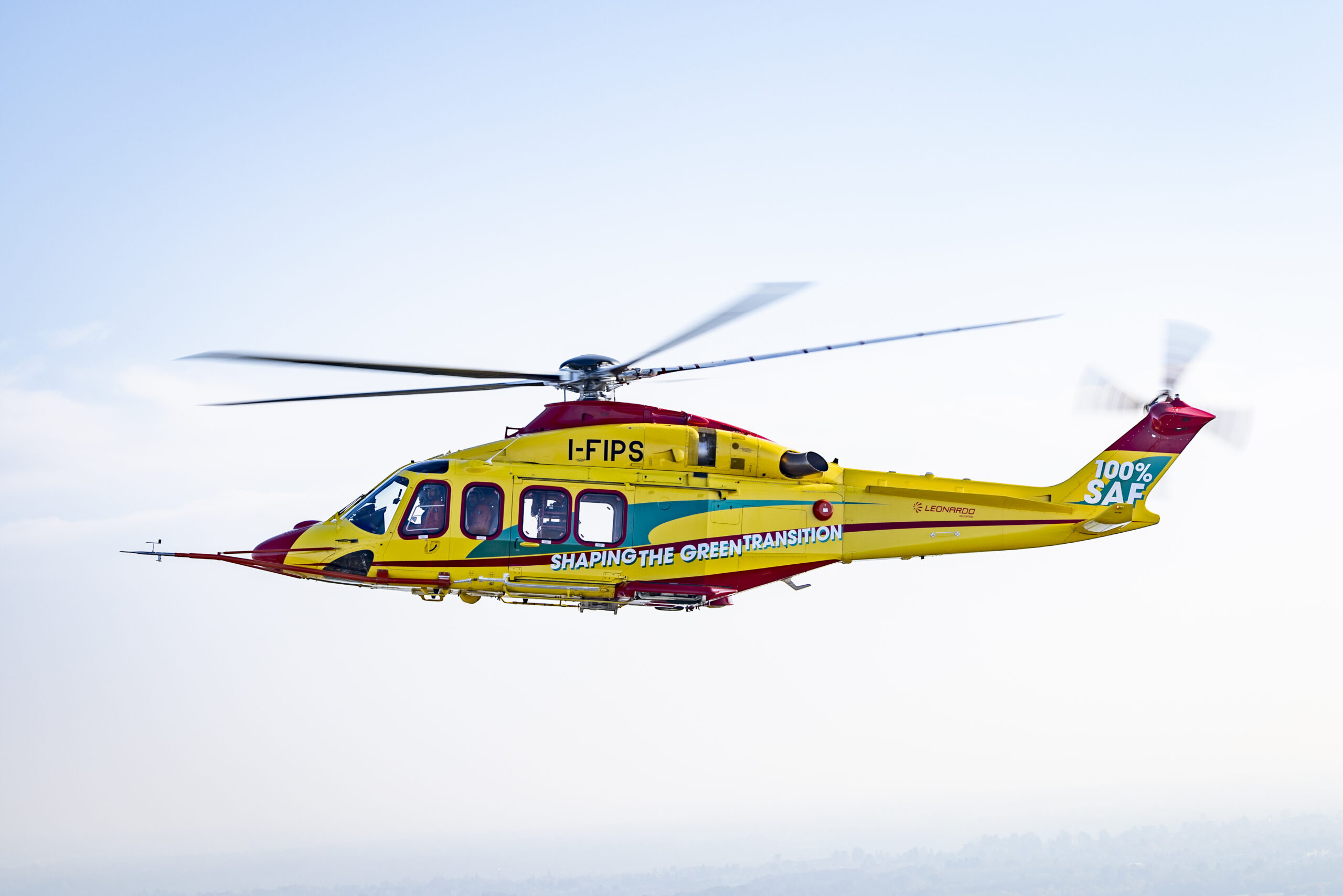 Leonardo and Pratt & Whitney Canada achieve first 100% SAF flight with ...