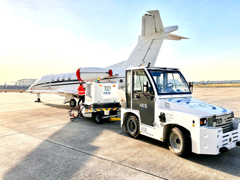 ExecuJet introduces first fully electric ground handling equipment at ...