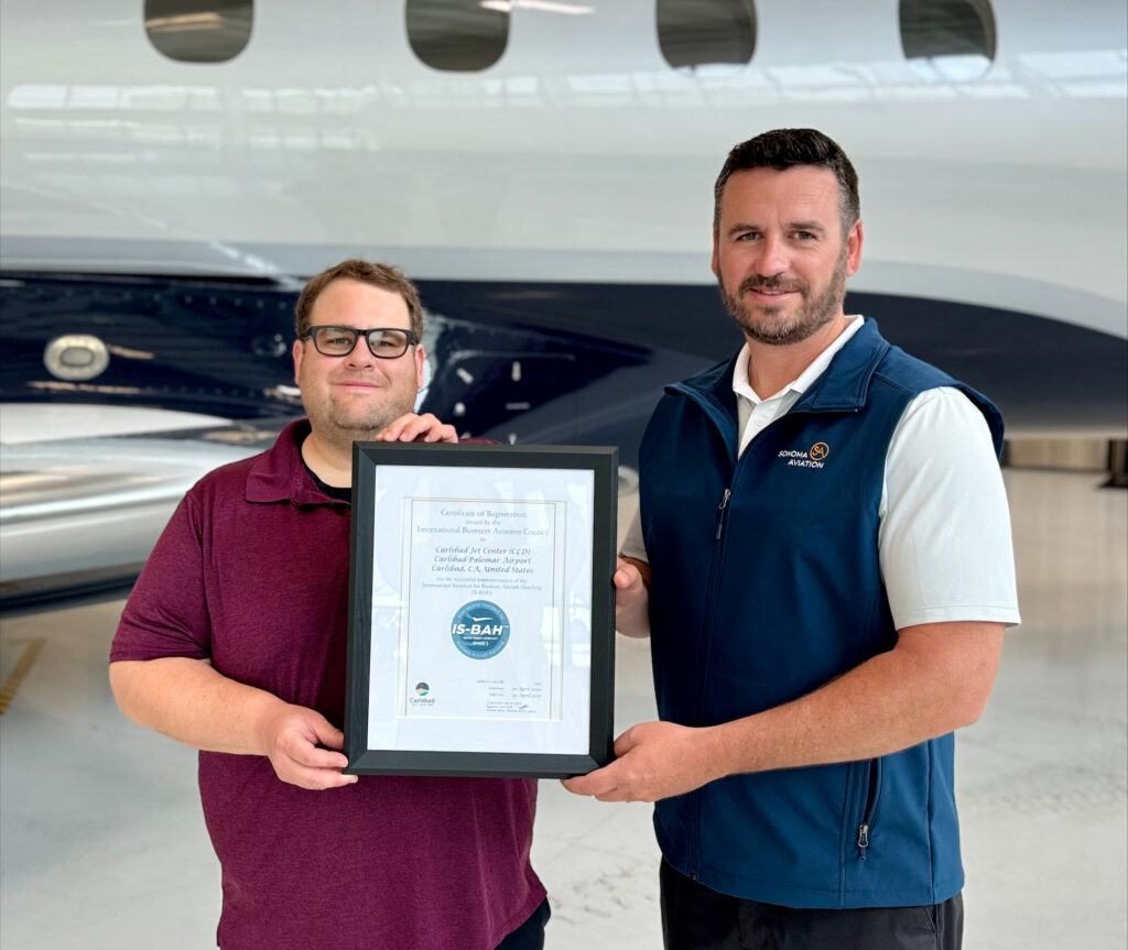 Sonoma Aviation FBOs attain IS-BAH Stage 3 Accreditation | Business ...