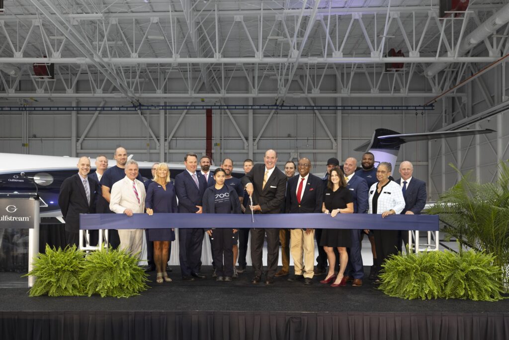 Gulfstream completes Savannah service center expansion | Business ...