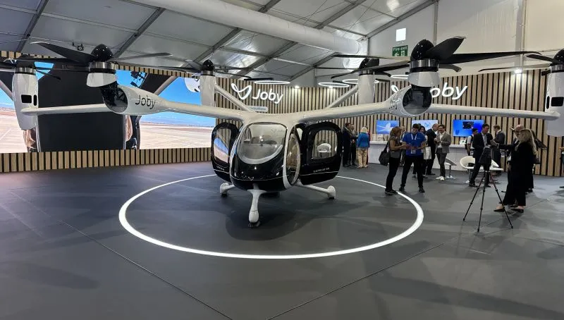 Joby exhibits eVTOL for first time in Europe | Business Airport ...