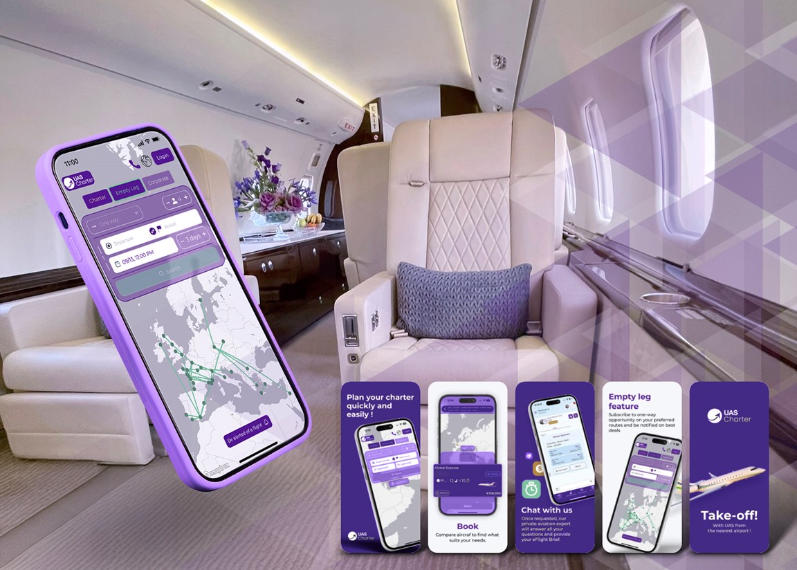 UAS International Trip Support launch air charter app | Business ...