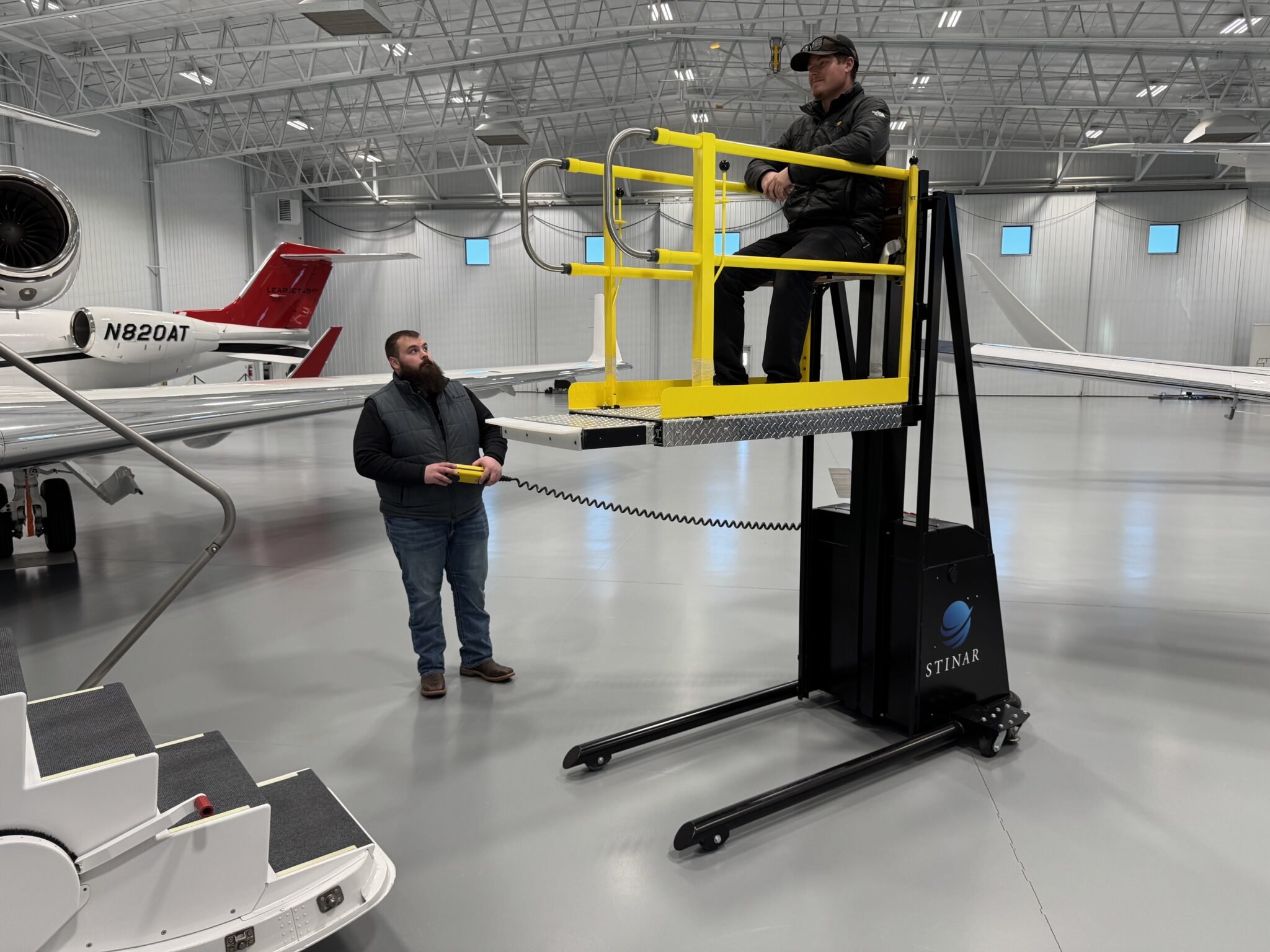 Stinar Aviation Ground Support Equipment launches limited mobility lift ...