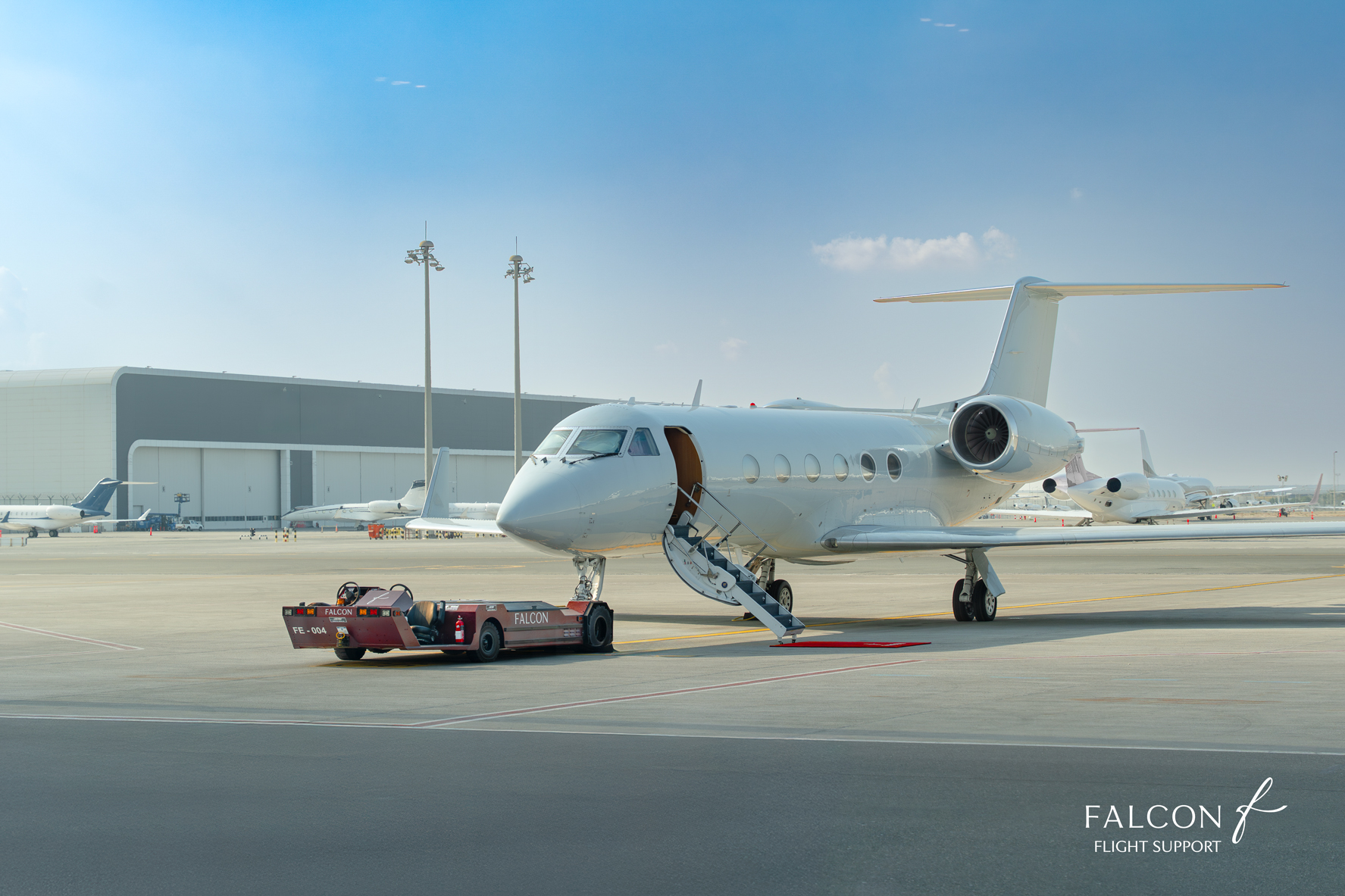 Falcon signs agreement to support four aircraft operating worldwide ...
