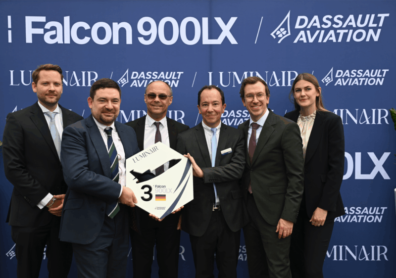 Luminair expands fleet with three Falcon 900LXs | Business Airport ...